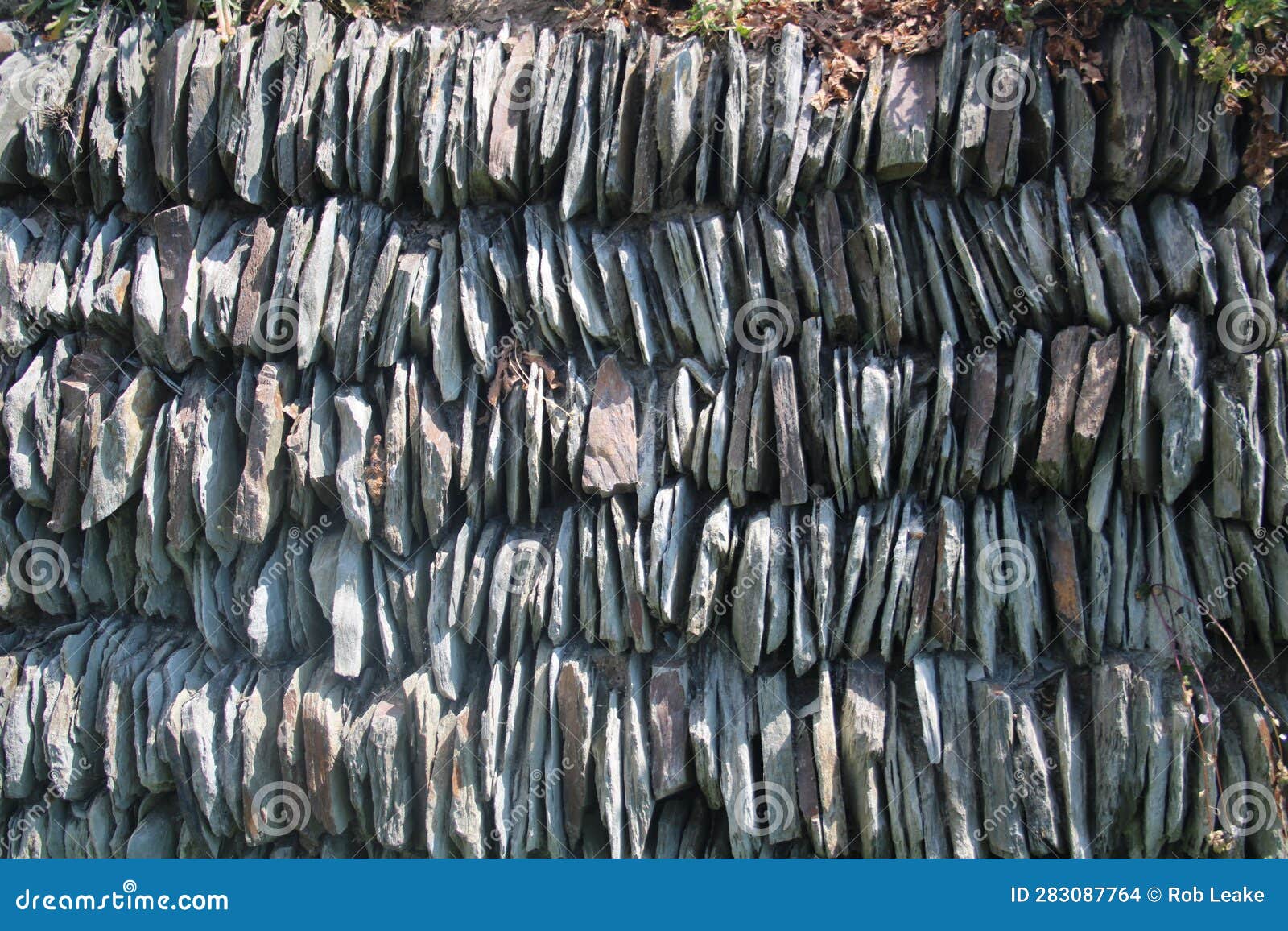 Slate wall stock photo. Image of tightly, vertical, wall - 283087764
