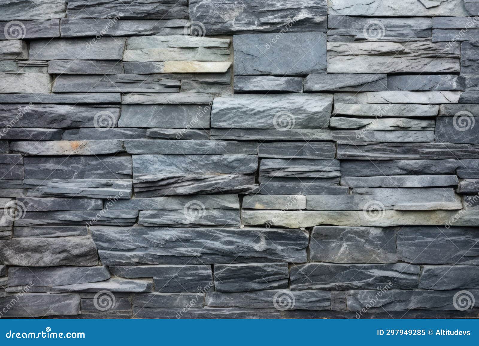 Slate Wall Texture Close-up Stock Image - Image of wall, surface: 297949285