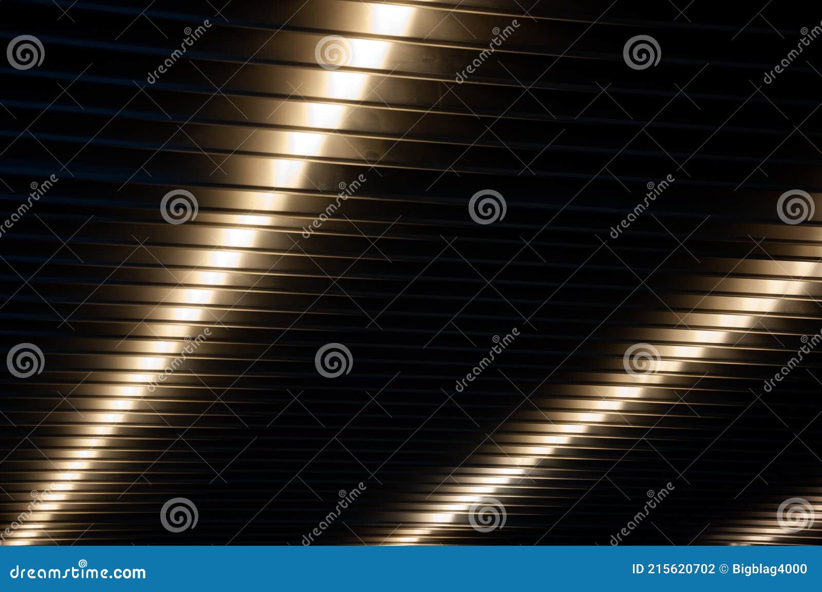 View of the Slatted Ceiling Structures with Lamps Inside. Stock Photo ...
