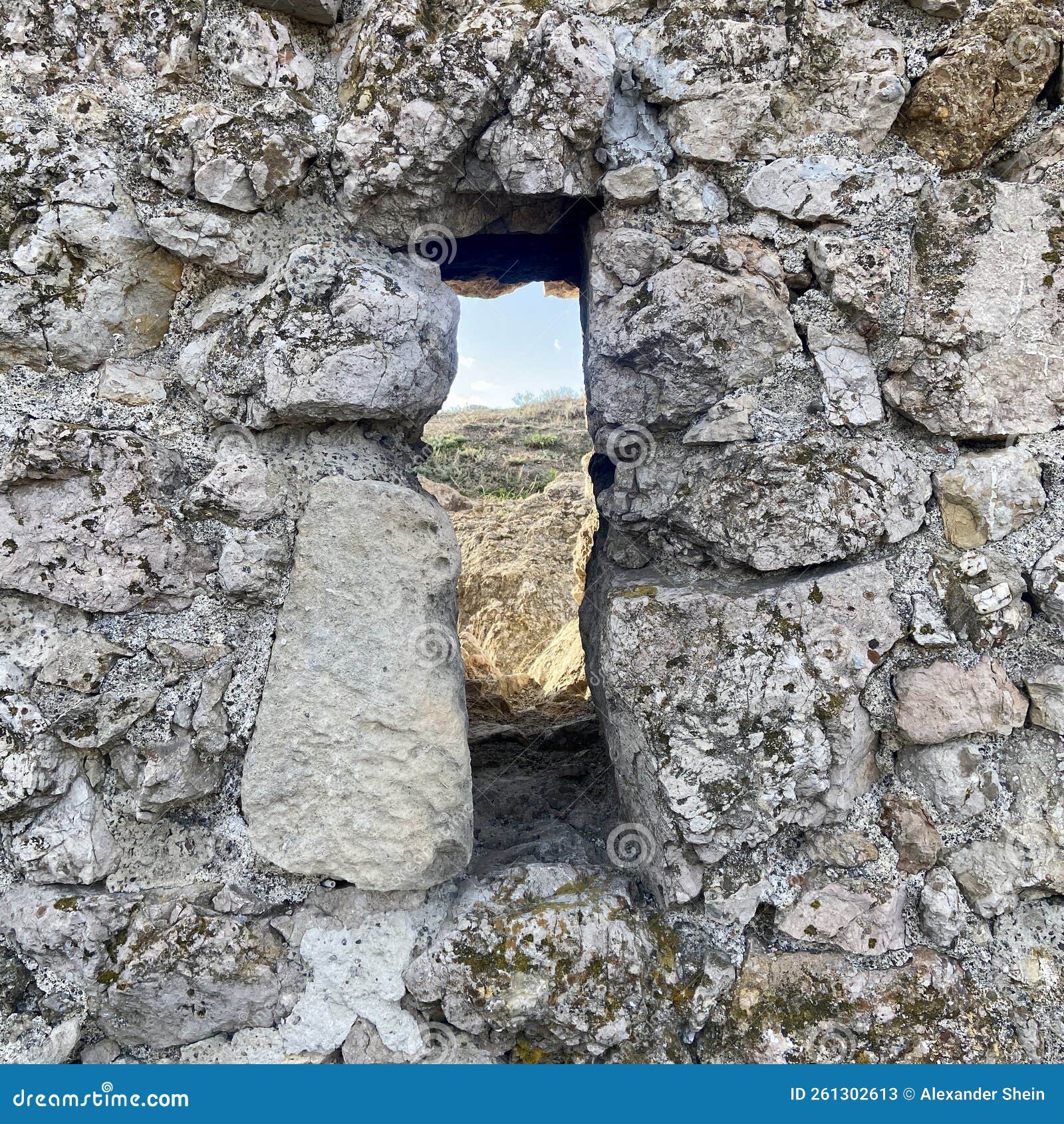 A Slaughterhouse in the Wall of Fortress Stock Image - Image of wall ...