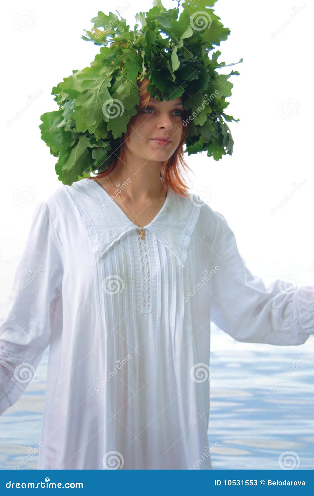 Slav woman stock image. Image of nymph, leisure, ancient - 10531553