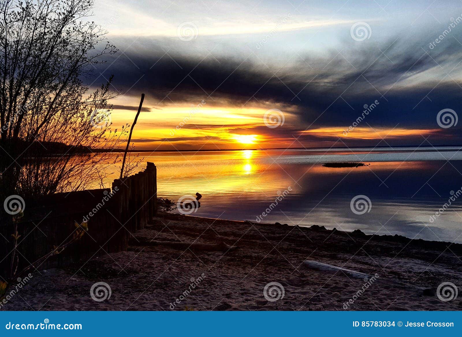Slave Lake Alberta stock photo. Image of travel, sunset - 85783034