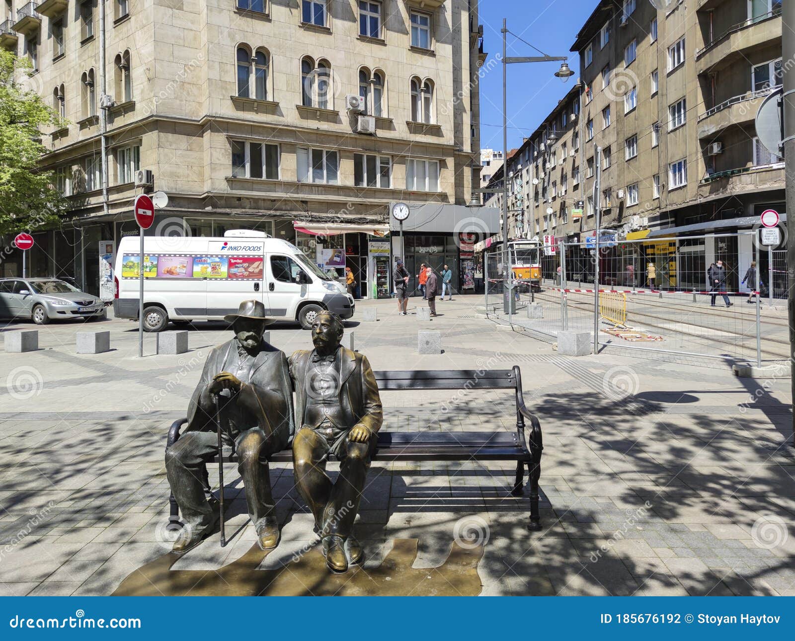 Slaveykov Square at the Center of City of Sofia Editorial Photography ...