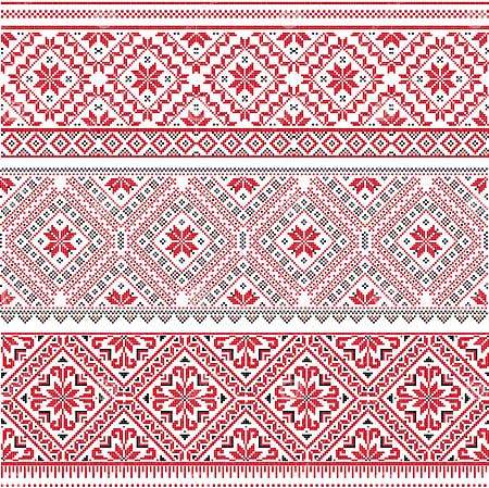 Slavic pattern stock vector. Illustration of national - 32433149