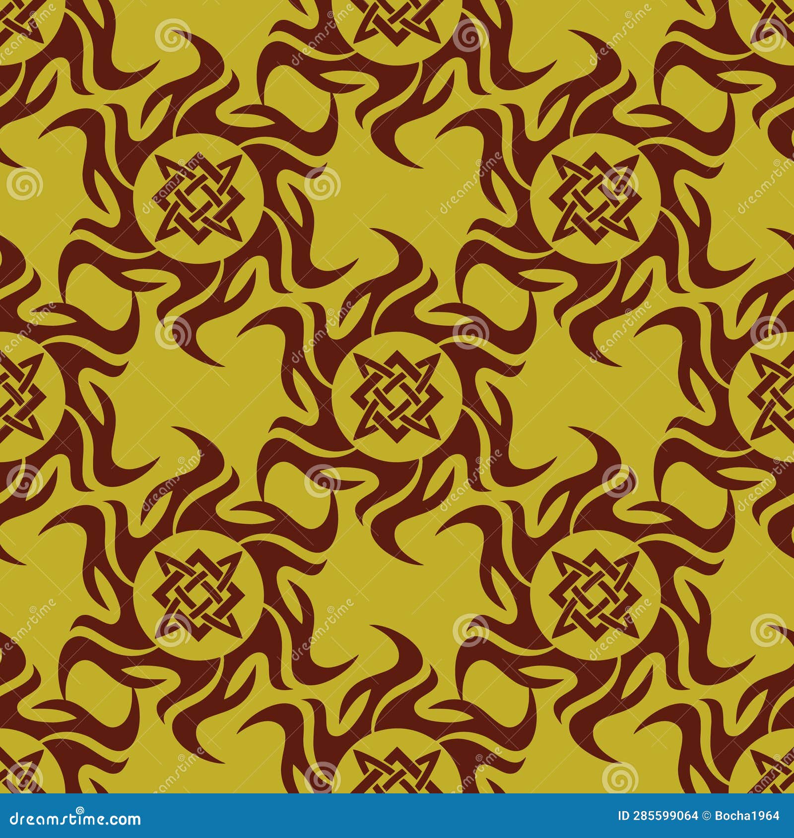 Slavic Texture from Amulets. for Fabric, Paper, Web and More. Stock ...