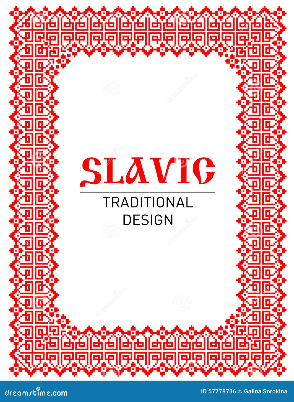 Slavic_traditional_ornament Stock Vector - Illustration of ukraine ...