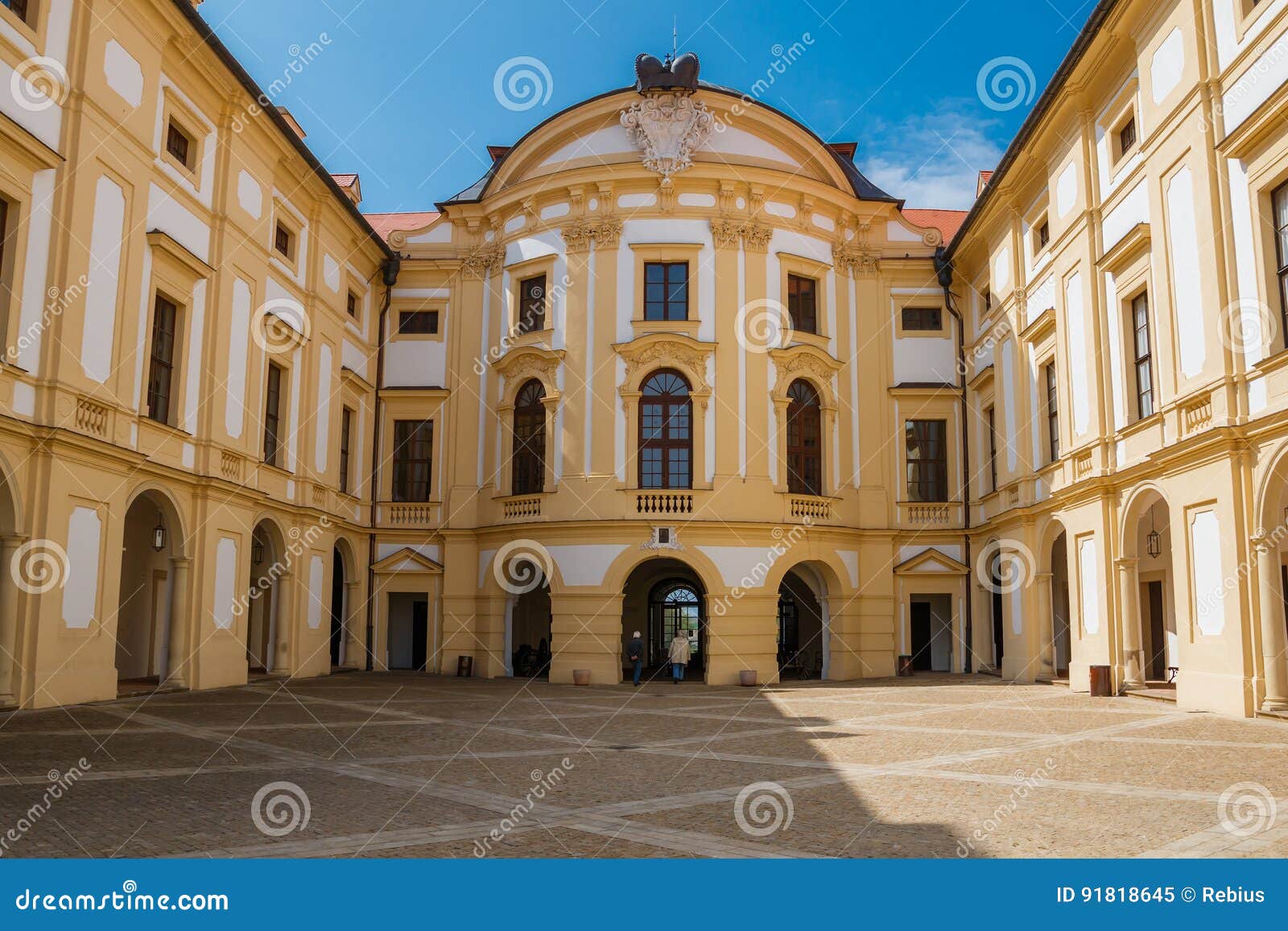 Slavkov image stock. Image du construction, république - 91818645