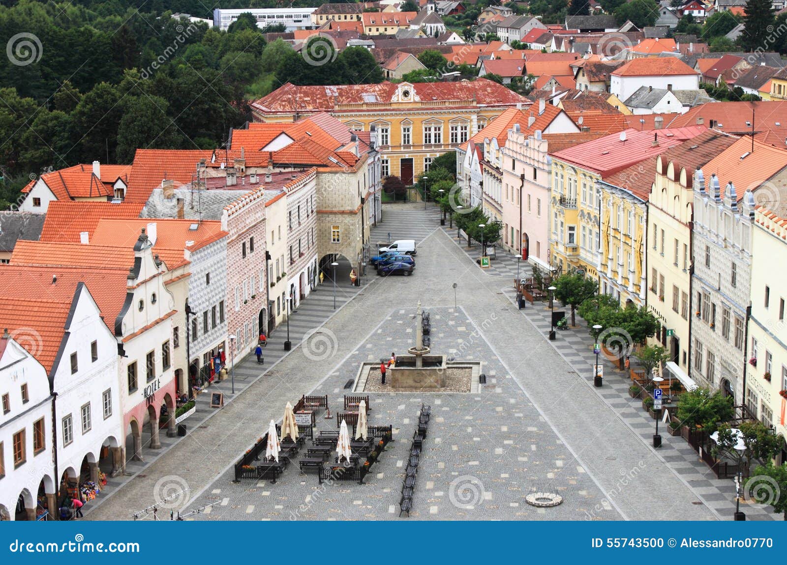 Slavonice, Czech Republic editorial image. Image of outside - 55743500