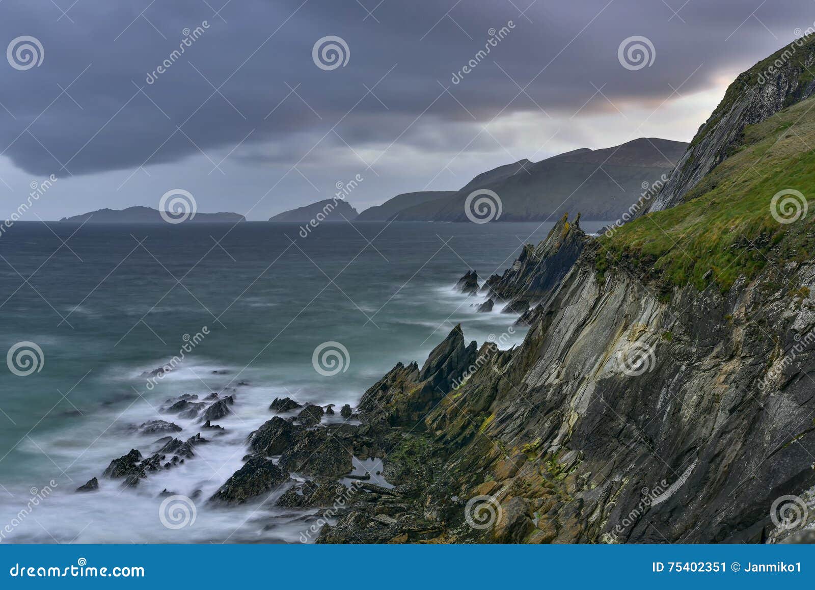Slea Head Dingle Peninsula,Kerry,Ireland Stock Image - Image of ...