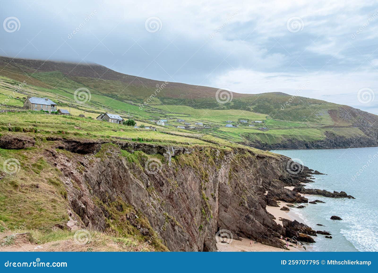 Slea Head Drive, Dingle Peninsula, County Kerry, Ireland Stock Image ...