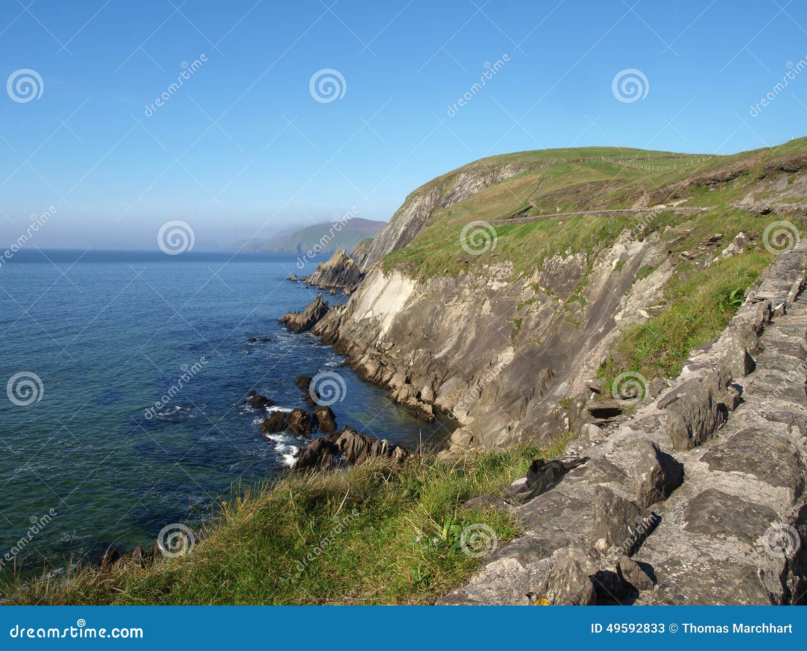 Slea Head stock image. Image of travel, landscape, ireland - 49592833