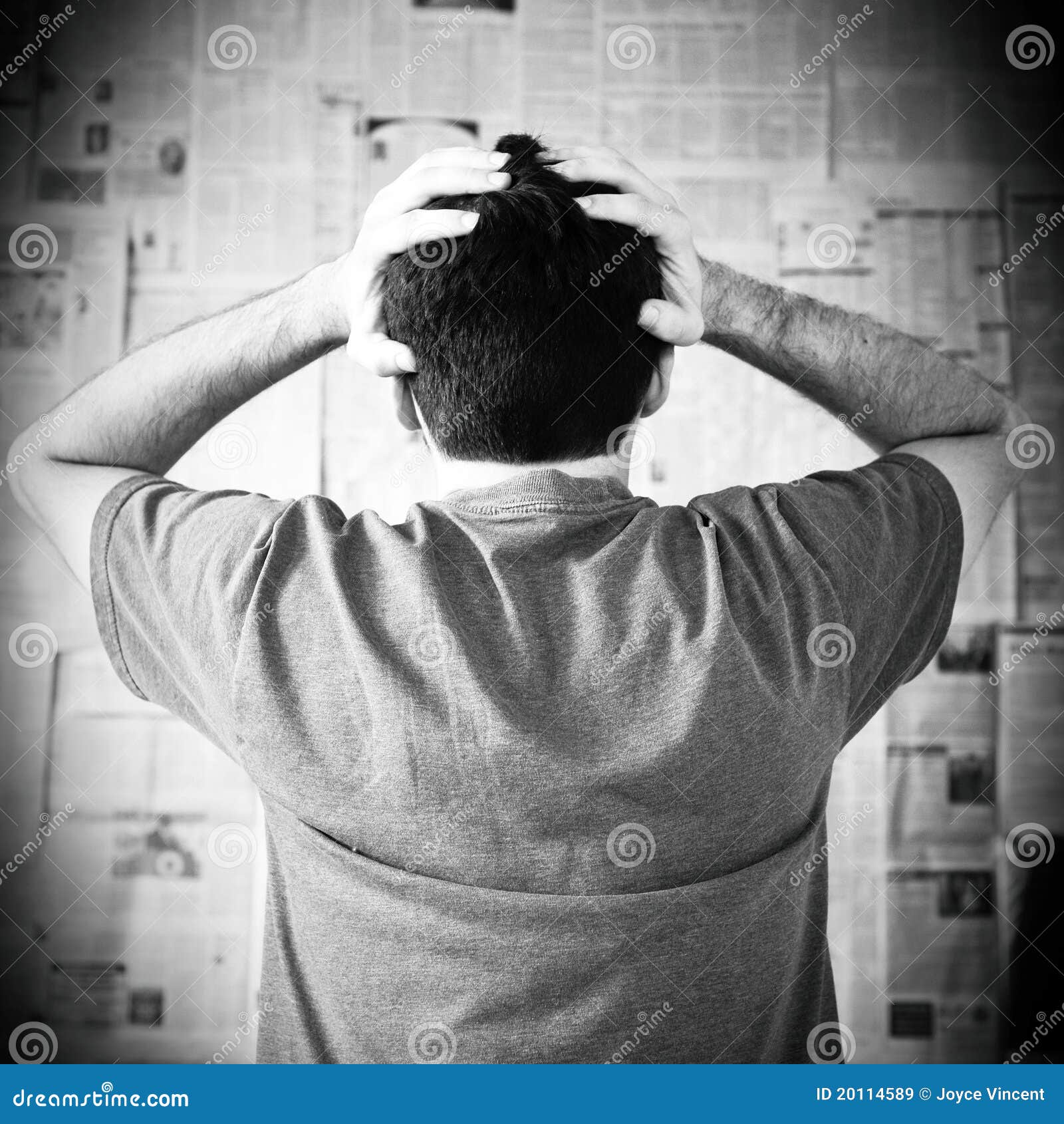 Slecht nieuws stock afbeelding. Image of media, bezorgdheid - 20114589