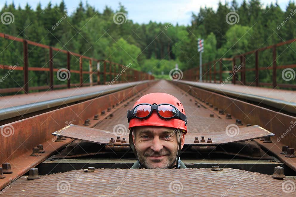 Slechte Dag, Het Harde Werk Stock Afbeelding - Image of vorst, spoorweg ...