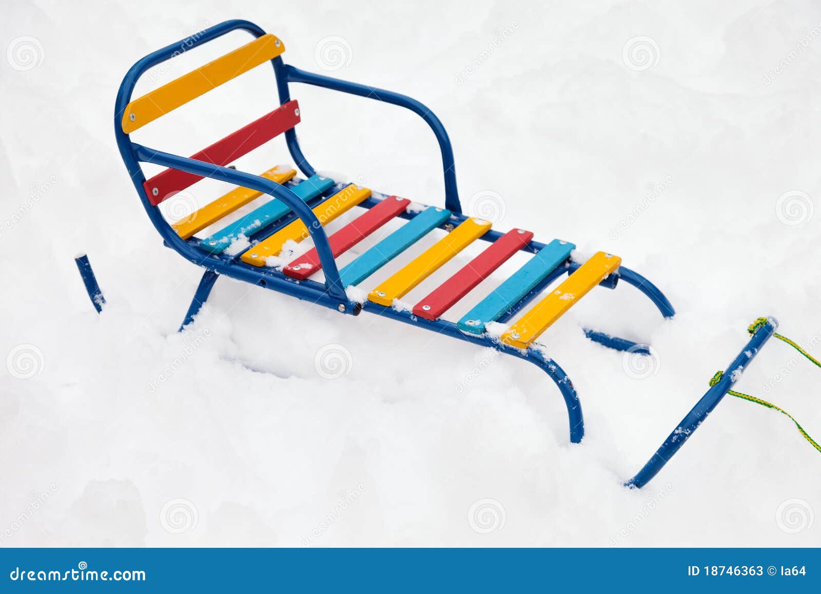Sled stock image. Image of leisure, activity, holiday - 18746363