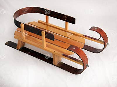 Sled stock image. Image of snow, winter, holidays, seasonal - 284945