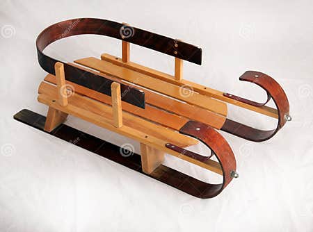 Sled stock image. Image of snow, winter, holidays, seasonal - 284945