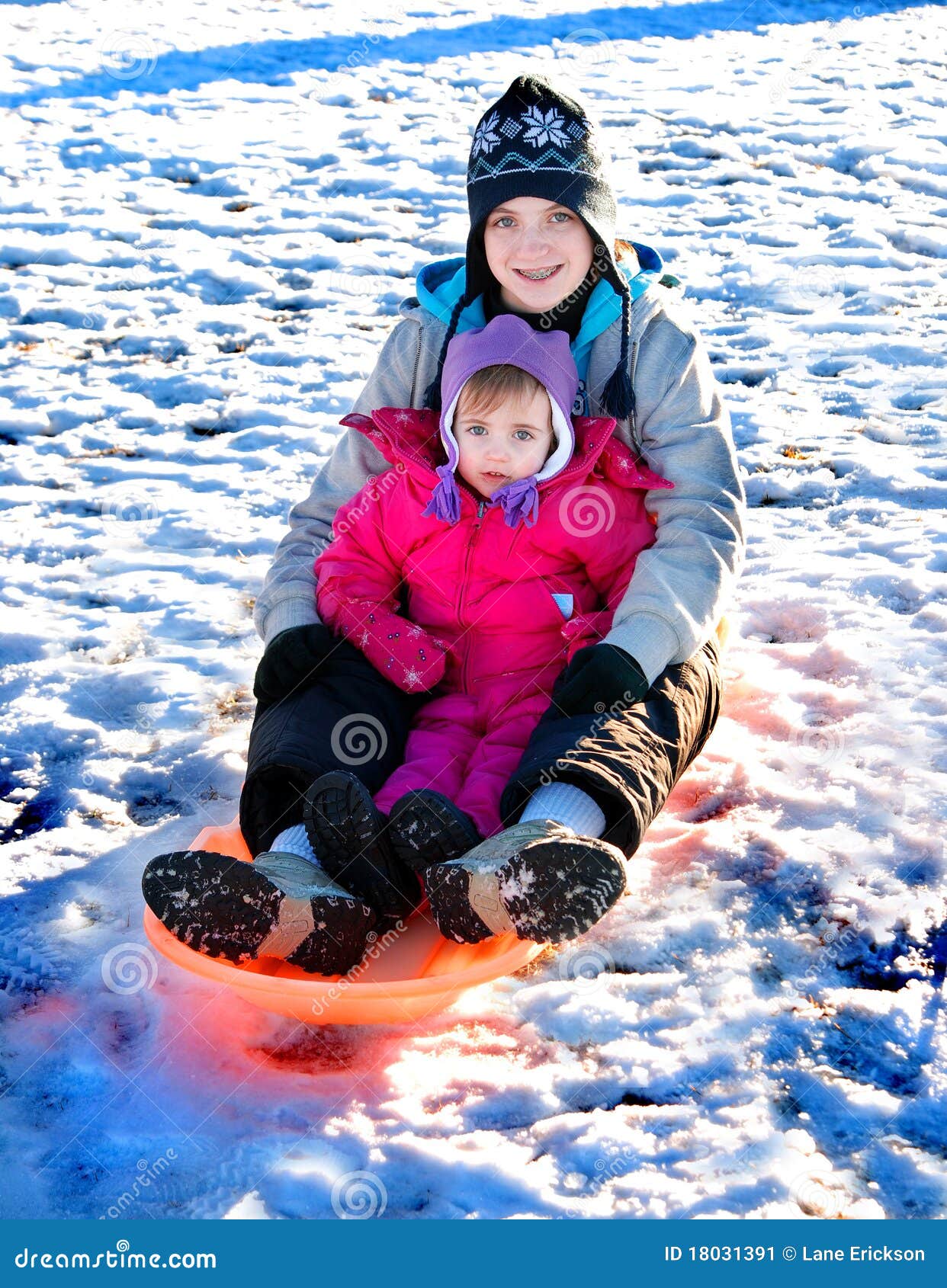 Sledding Stock Image Image Of Boots Stepping Enjoying 18031391