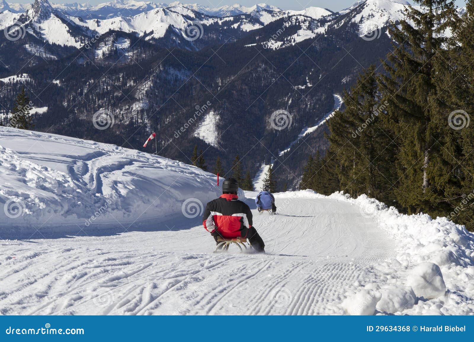 Sledding stock photo. Image of holidays, tourist, tourism - 29634368