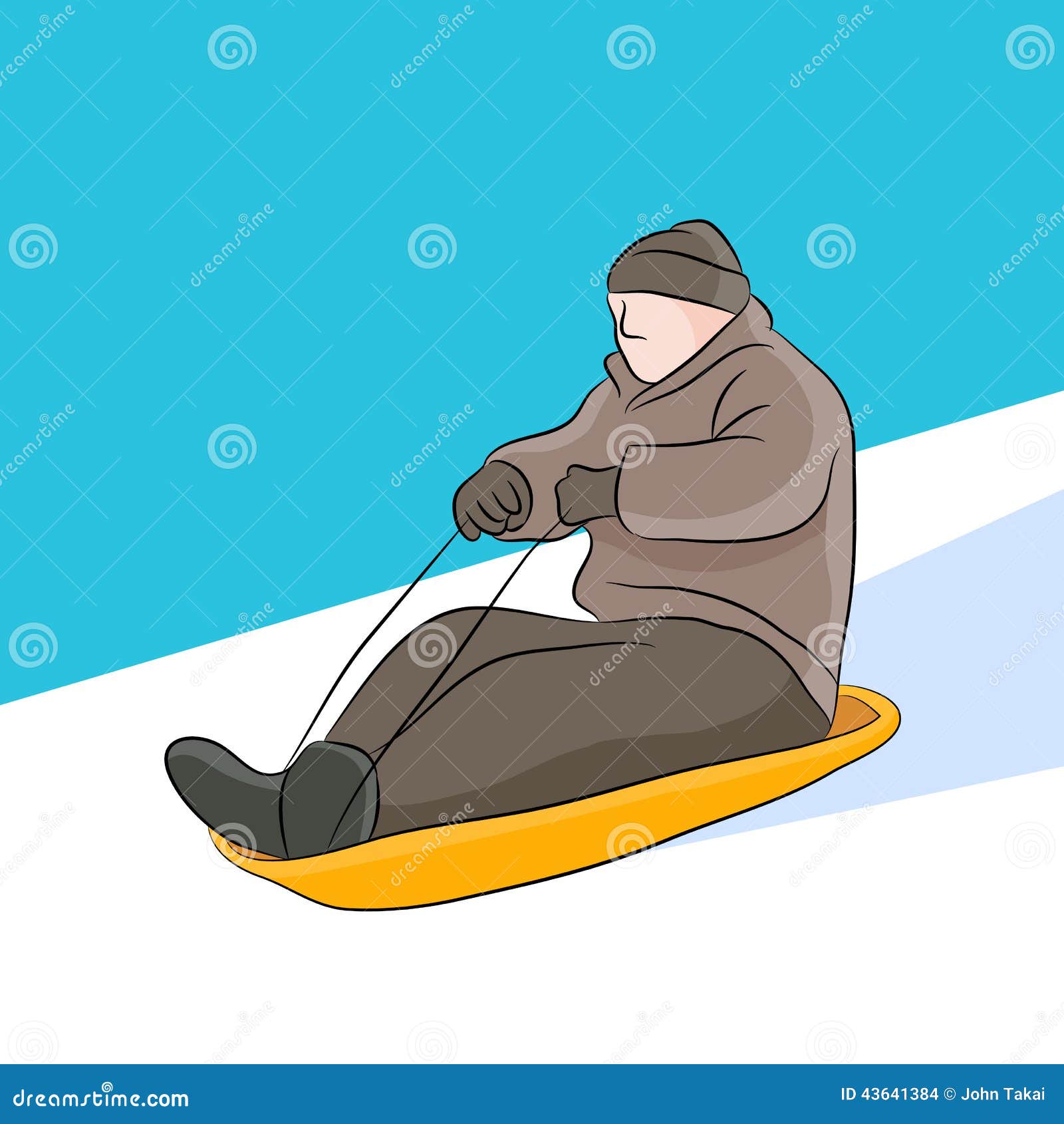 Sledding Man Stock Illustrations – 797 Sledding Man Stock Illustrations ...