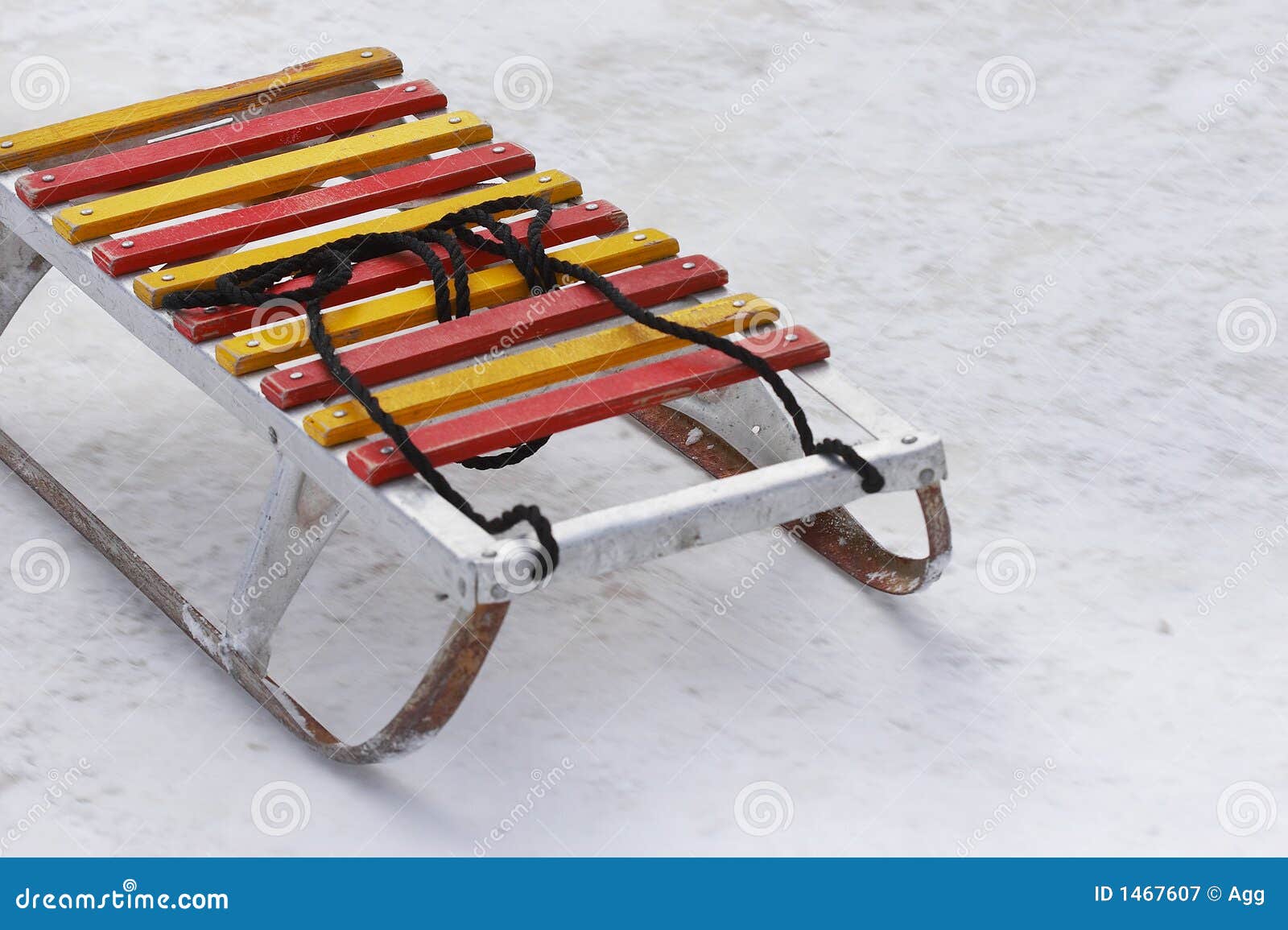 Sledge stock image. Image of winter, wintersport, abandoned - 1467607