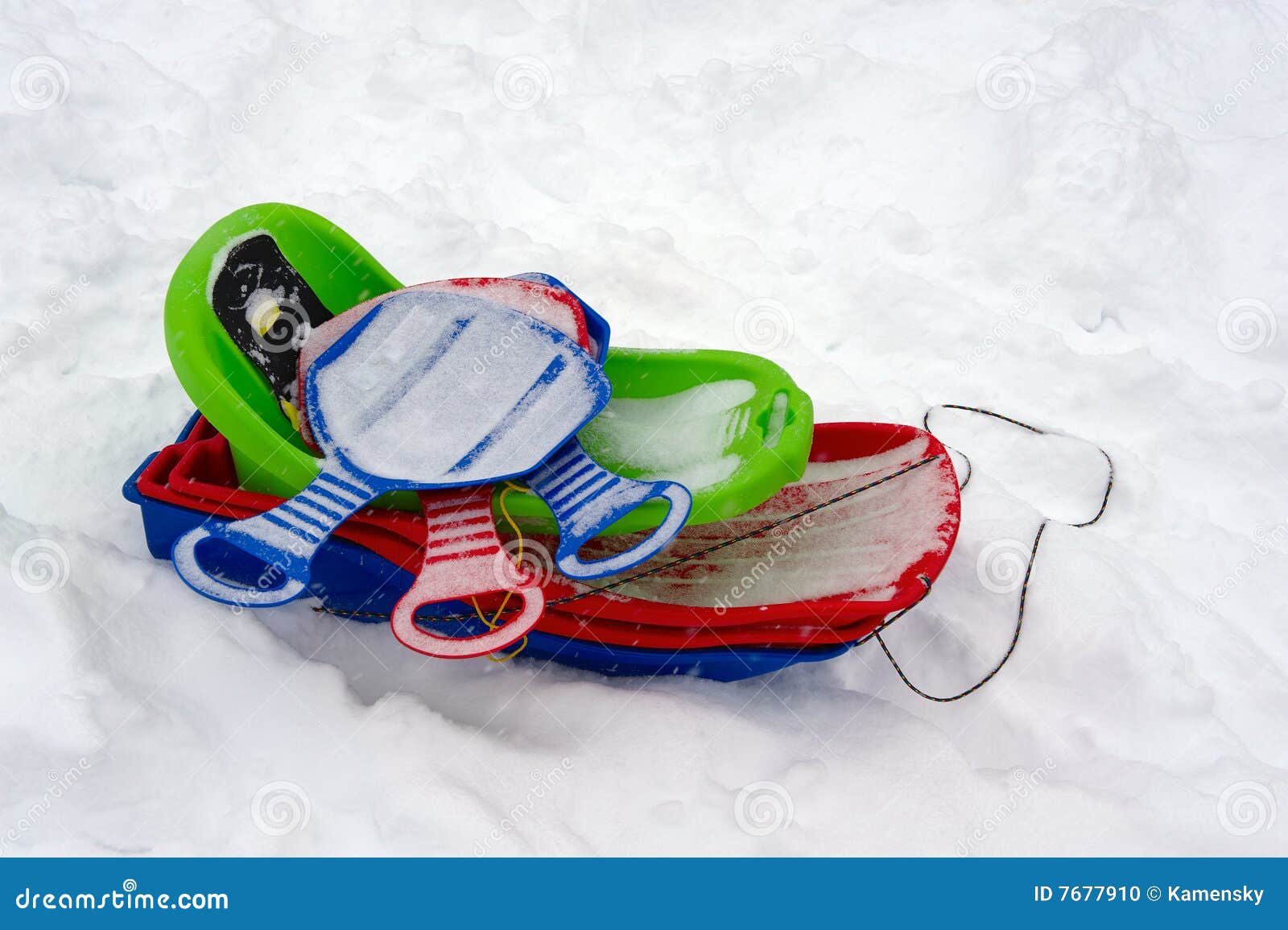 Sledge stock photo. Image of sled, childhood, yellow, forgotten - 7677910