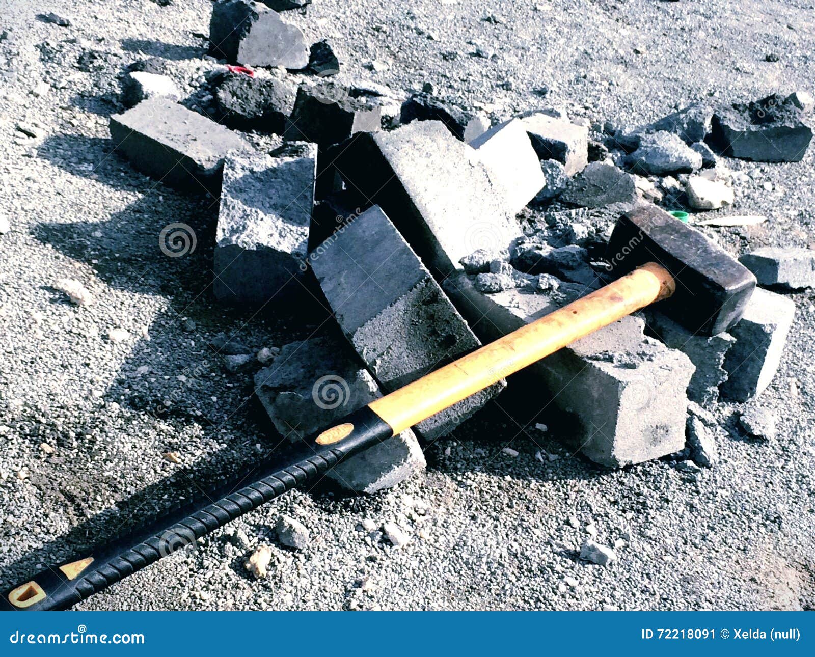 Sledge Hammer stock image. Image of sledge, photoshoot - 72218091