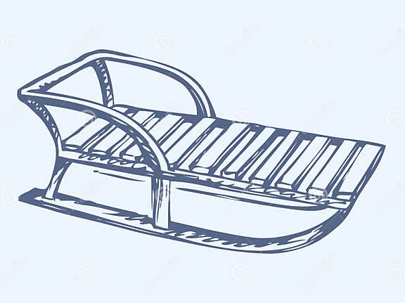 Slee Vector tekening vector illustratie. Illustration of ...