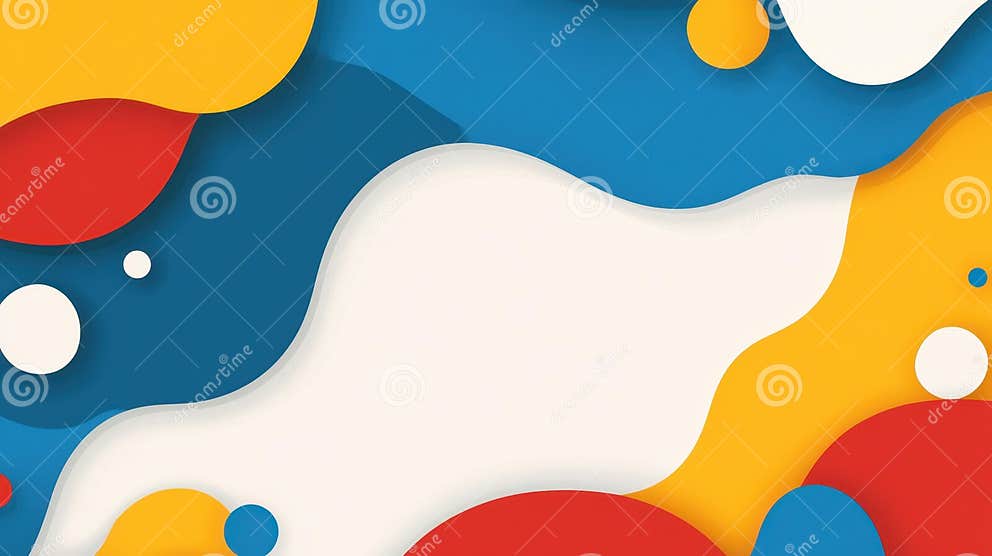 A Sleek Abstract Backdrop Featuring Basic Shapes Layered Vertically ...