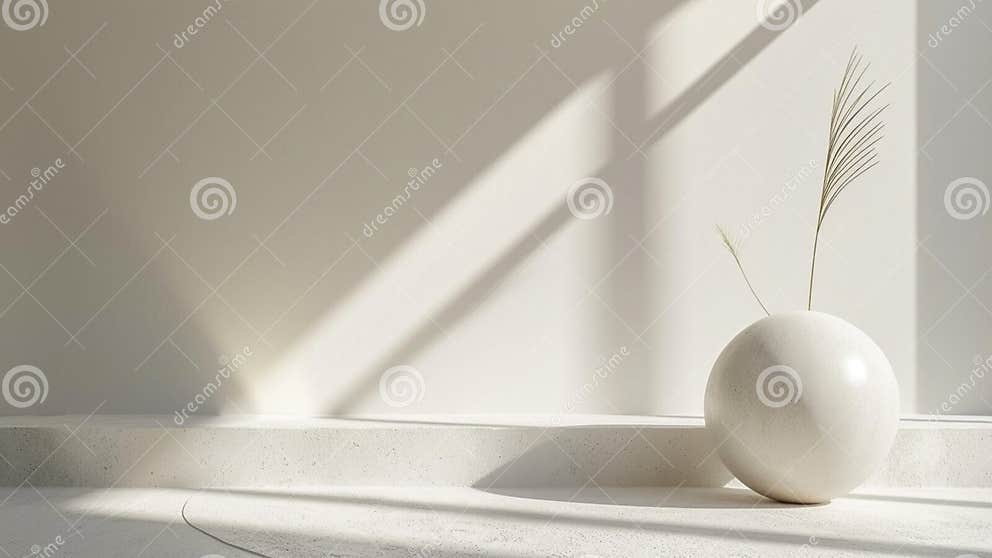 Sleek Backdrop with Abstract Lighting for Product Display. Stock ...