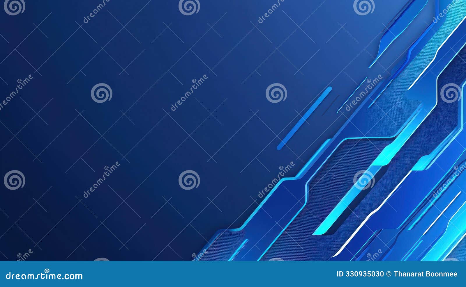 A Sleek Blue Tech Vector that Features Modern Textures and a Fun ...