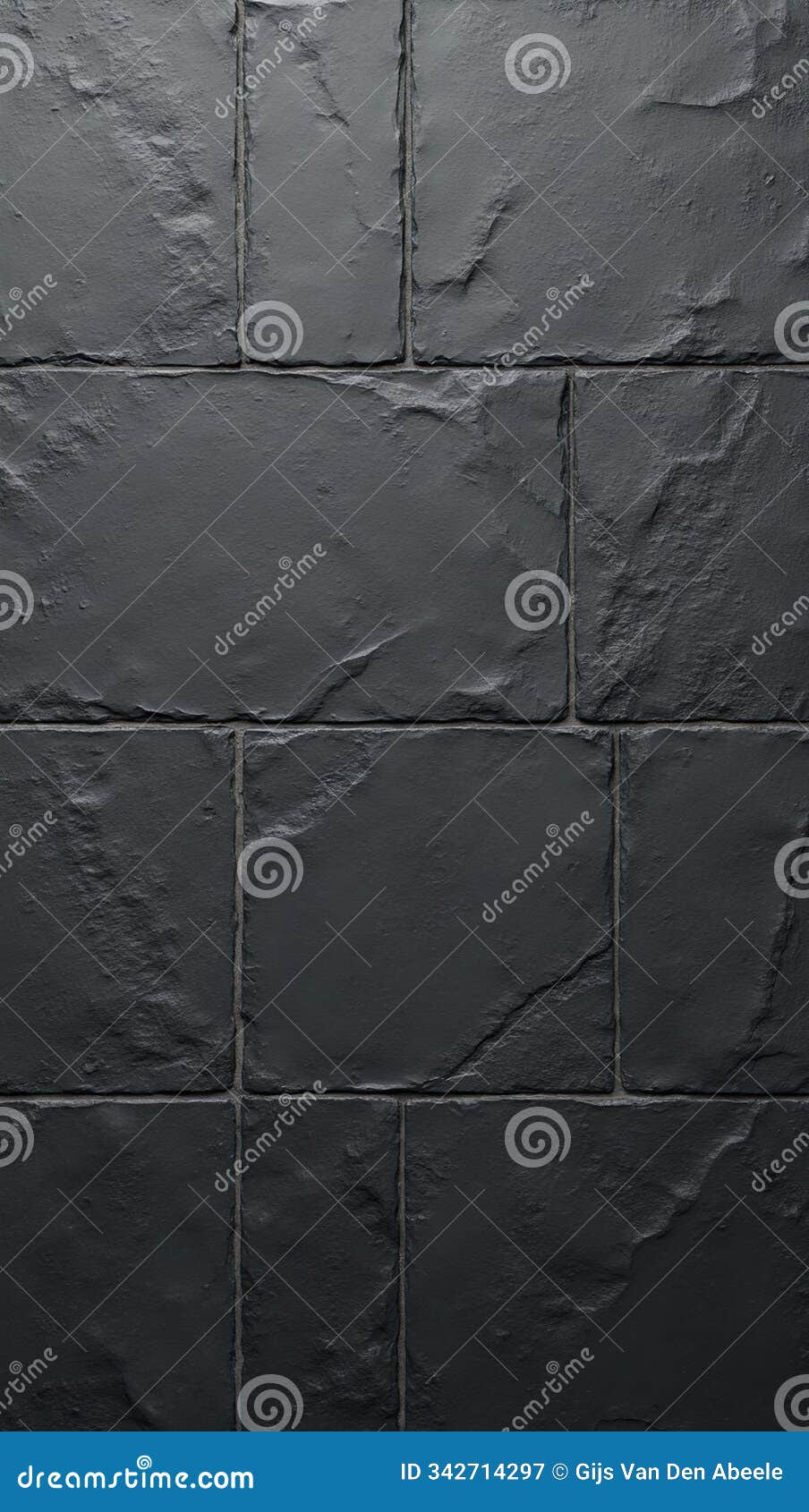 Sleek Charcoal Slate Tile Wall Modern and Minimalist Precise Grout ...