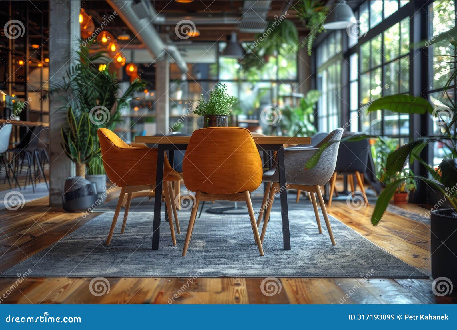 Sleek Co-working Space Featuring High-tech Zones for Tech Startups and ...