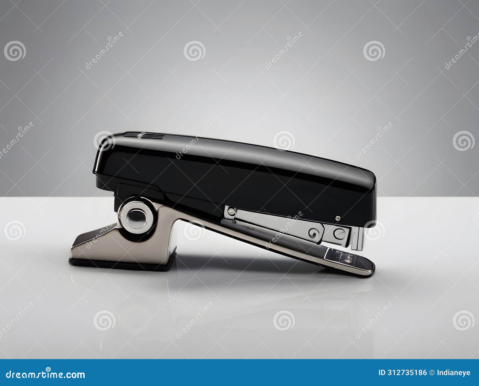 Sleek Design of a Single Stapler Against a Plain Backdrop with Ample ...