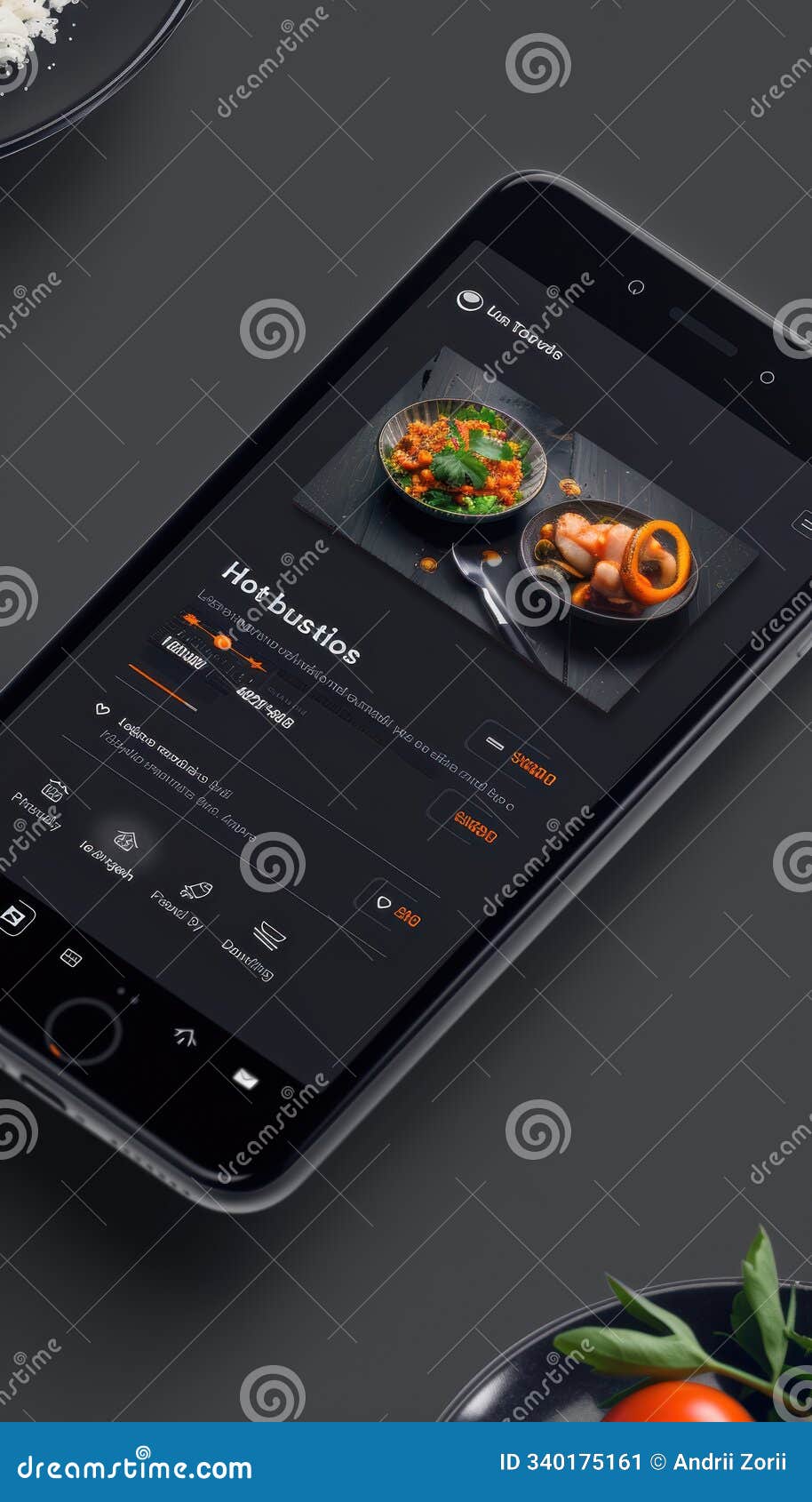 Sleek Food Delivery App Interface with Customization and Seamless ...