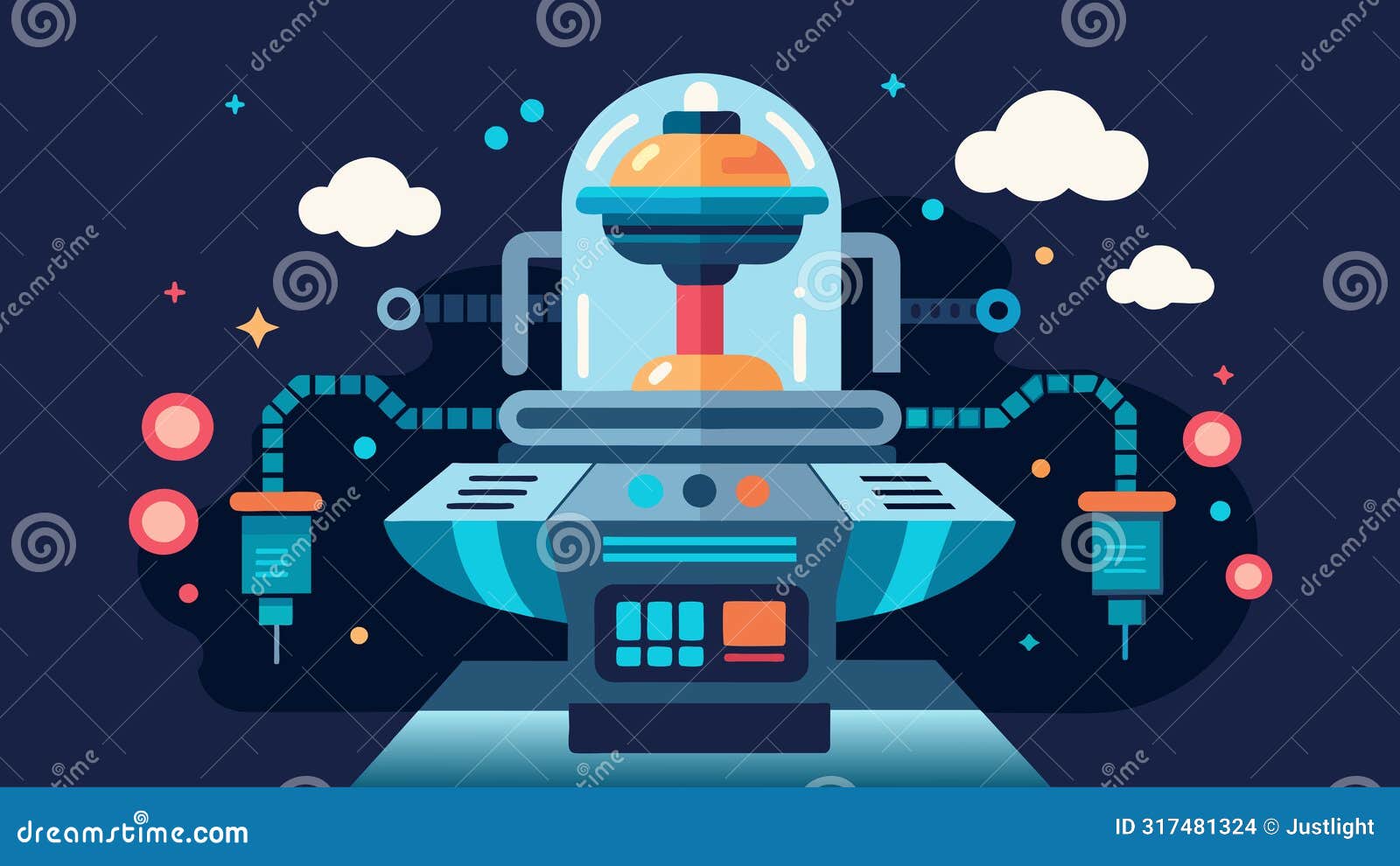 A Sleek and Futuristic Device the Rational Thinking Machine Uses ...