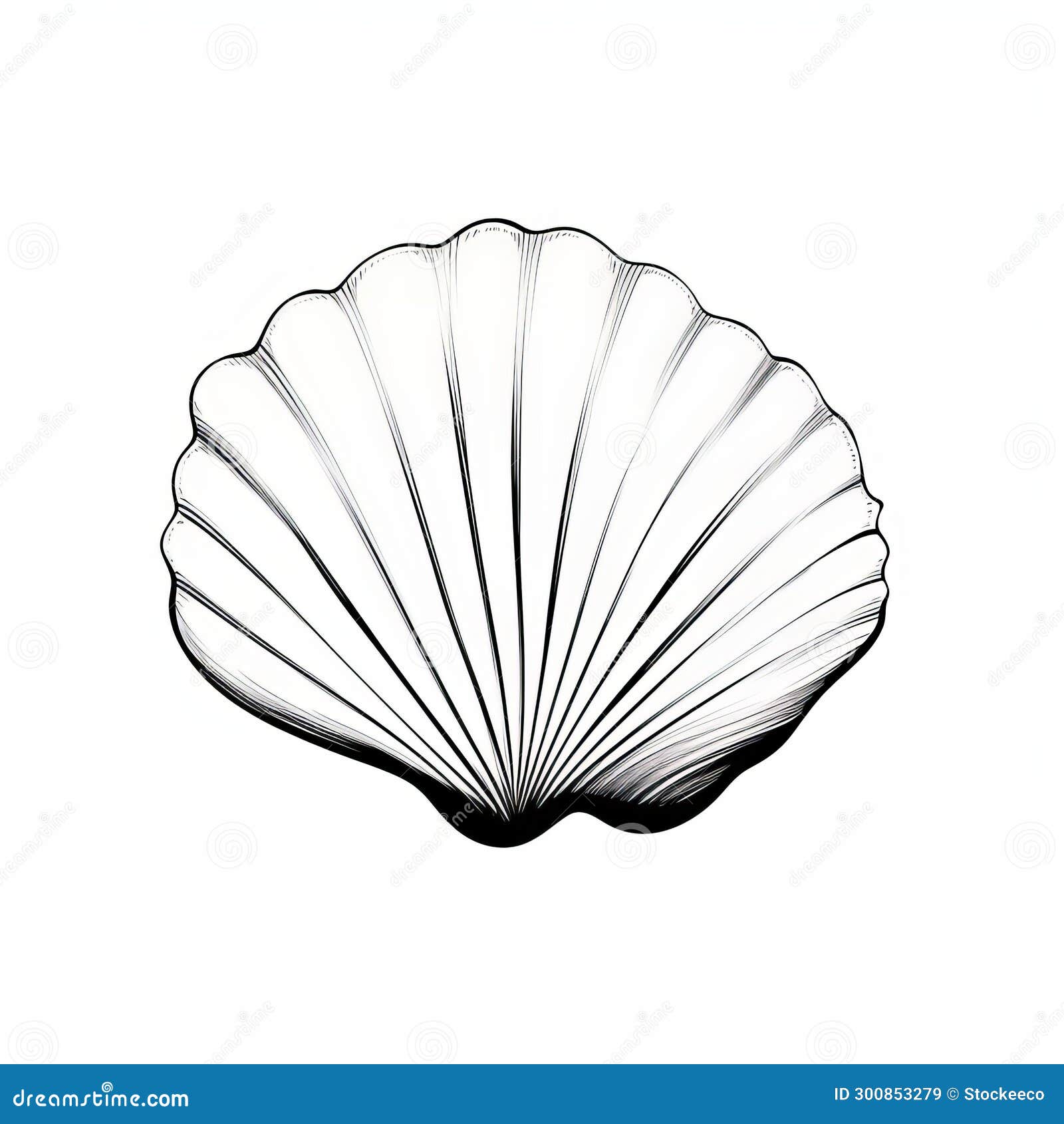 Sleek Metallic Shell: a Charming Illustration by Simeon Solomon Stock ...