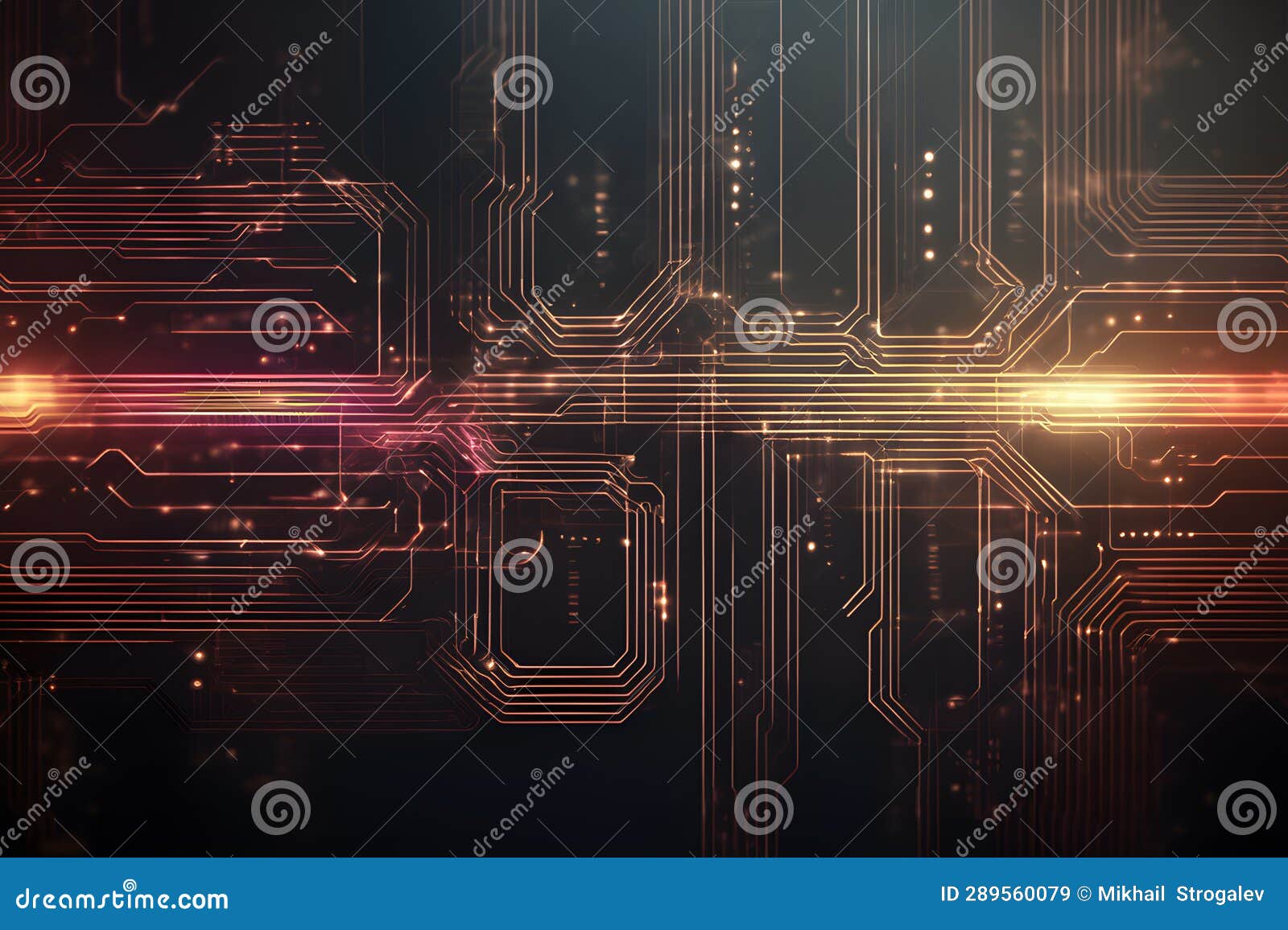 A Sleek and Minimalist High-tech Background Stock Illustration ...