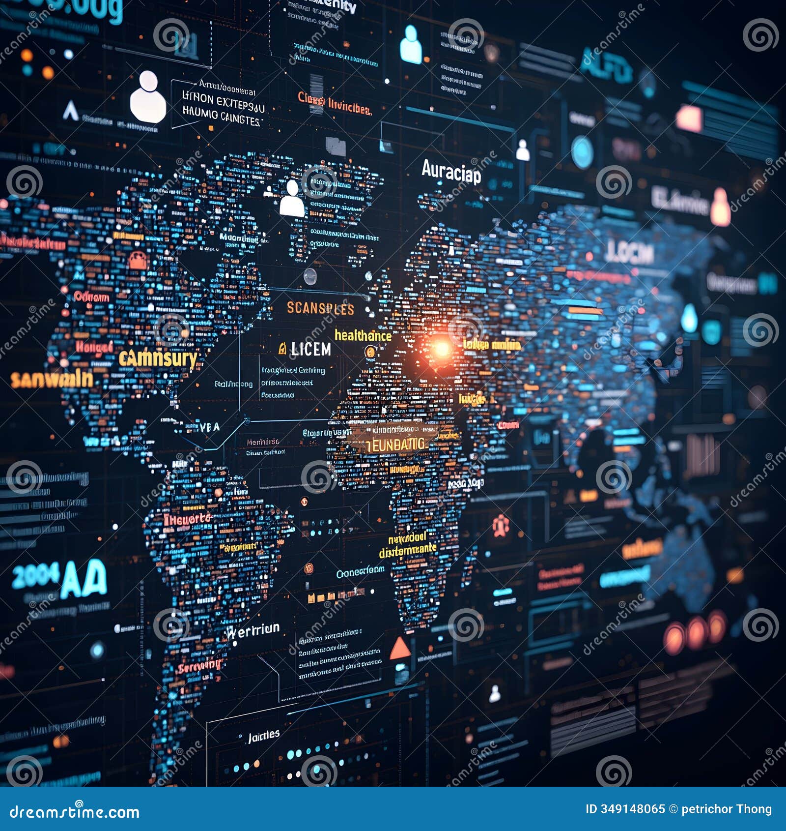 Sleek Minimalist Tech Art with Layered Forms Stock Image - Image of ...