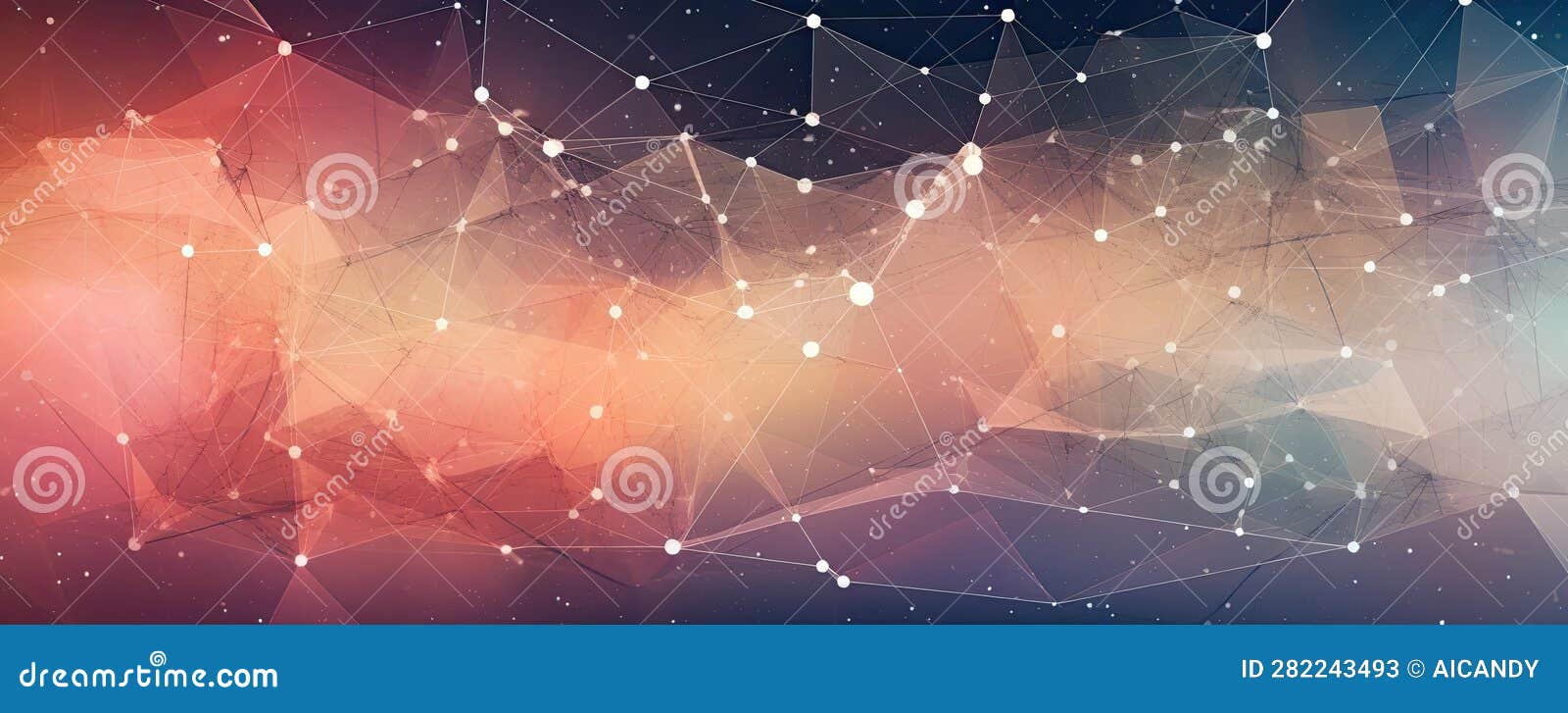 Sleek and Minimalistic Background with Abstract Network Connections and ...