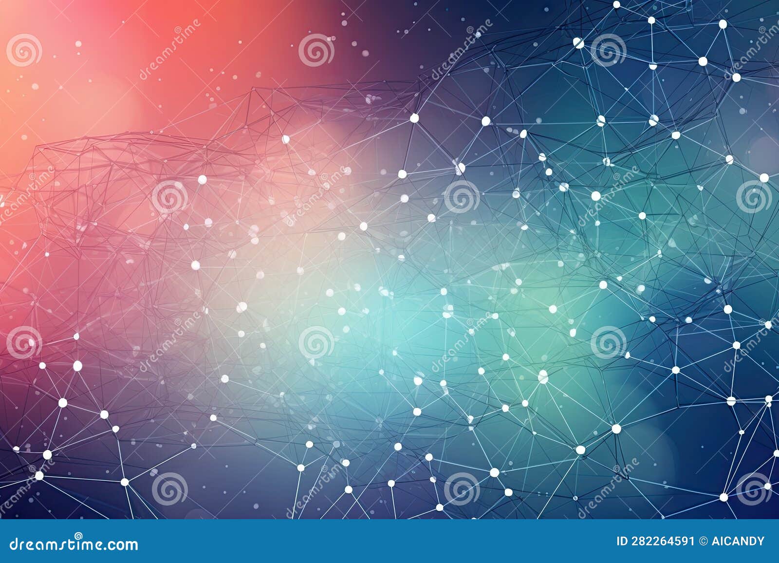 Sleek and Minimalistic Background with Abstract Network Connections and ...