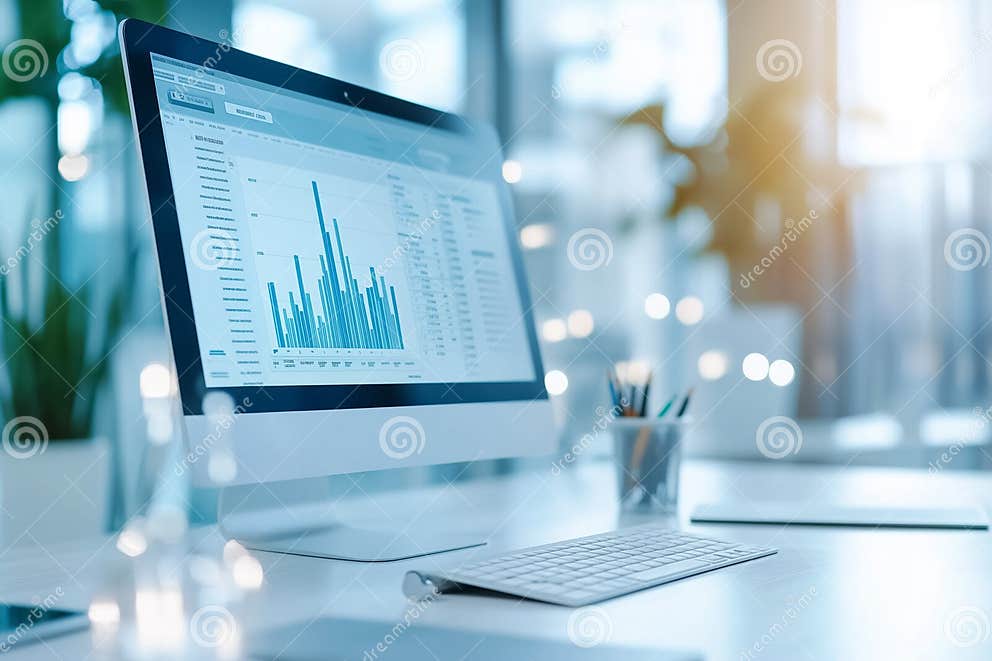Modern Data Analysis Dashboard Featuring Various Graphs and Charts ...