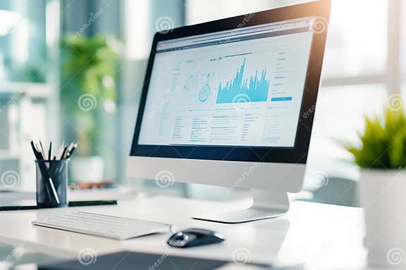 Modern Data Analysis Dashboard Featuring Various Graphs and Charts ...
