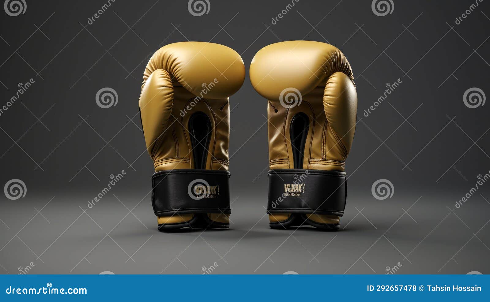 A Sleek and Modern 3D Rendering of a Pair of Boxing Gloves, AI ...