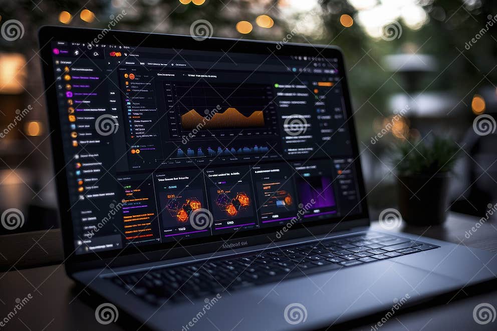 A Sleek, Modern Data Dashboard with Vivid Charts, Maps, and Annotated ...