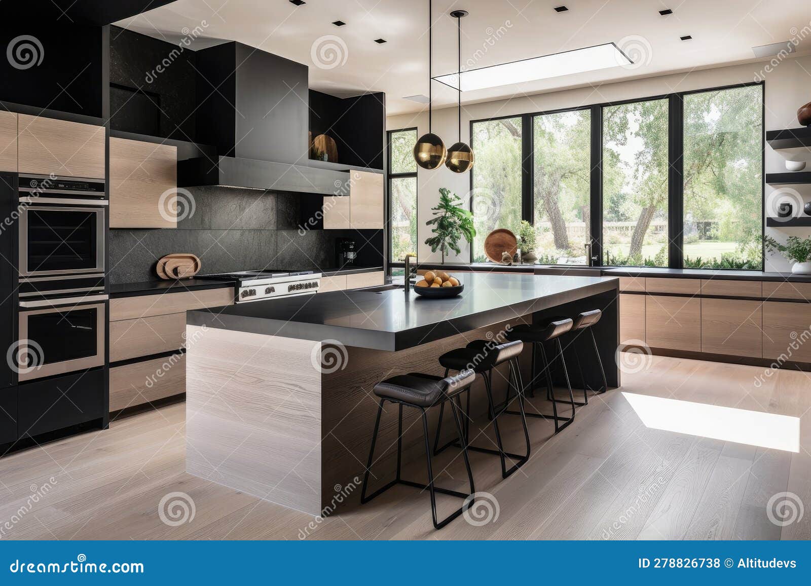 A Sleek and Modern Kitchen, with Clean Lines and a Simple Color Palette ...