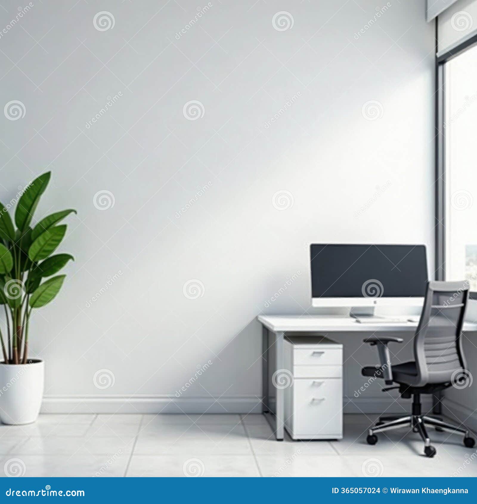 Office Workstations Divided Into Sectors With Ethernet Cables Stock ...