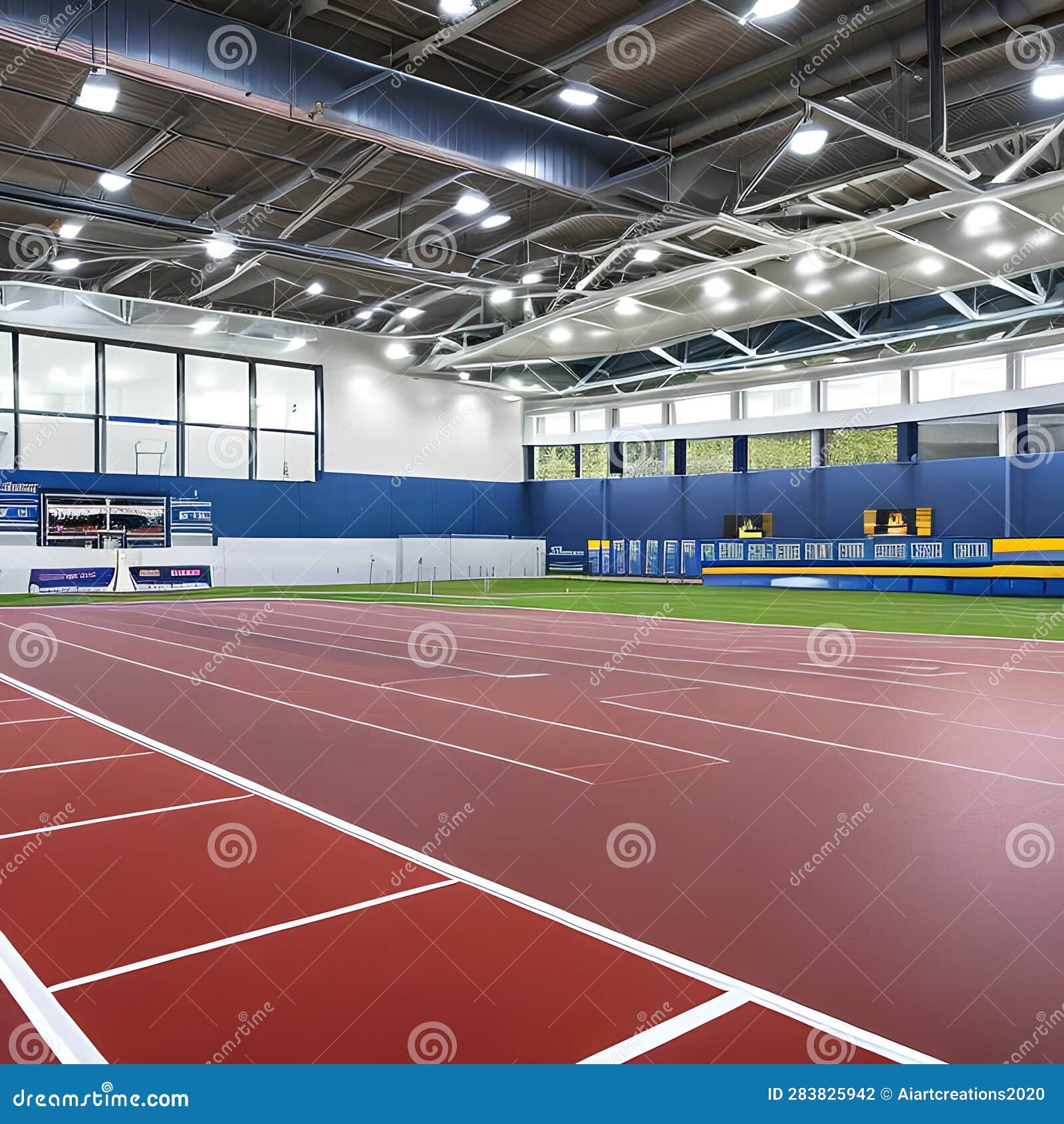 233 a Sleek and Modern Sports Complex with State-of-the-art Facilities ...