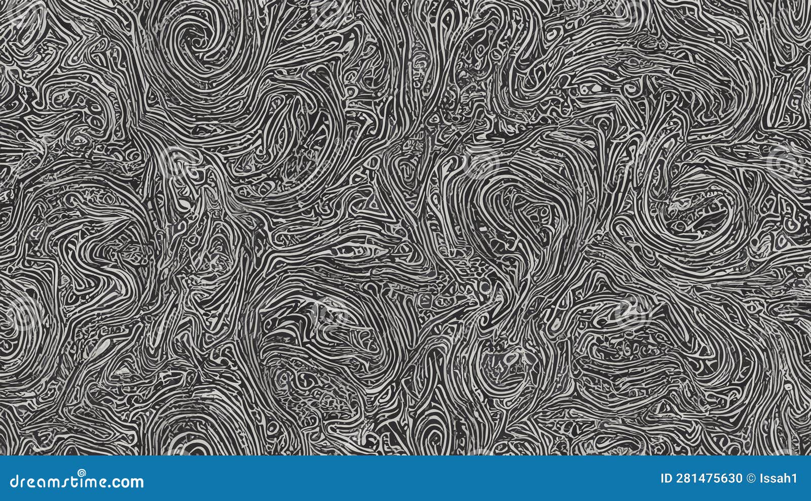 Sleek Monochrome Abstract Background with a Flowing Pattern Stock ...