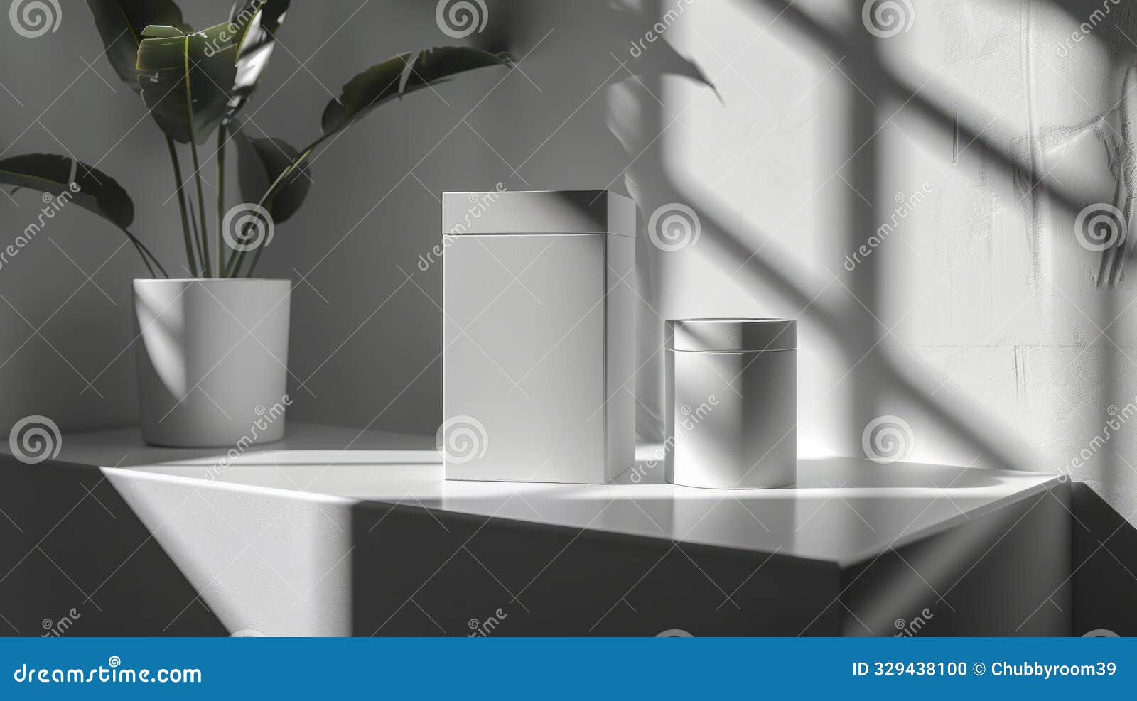 Sleek Product Packaging Mockup On Reflective Surface With Soft Light ...