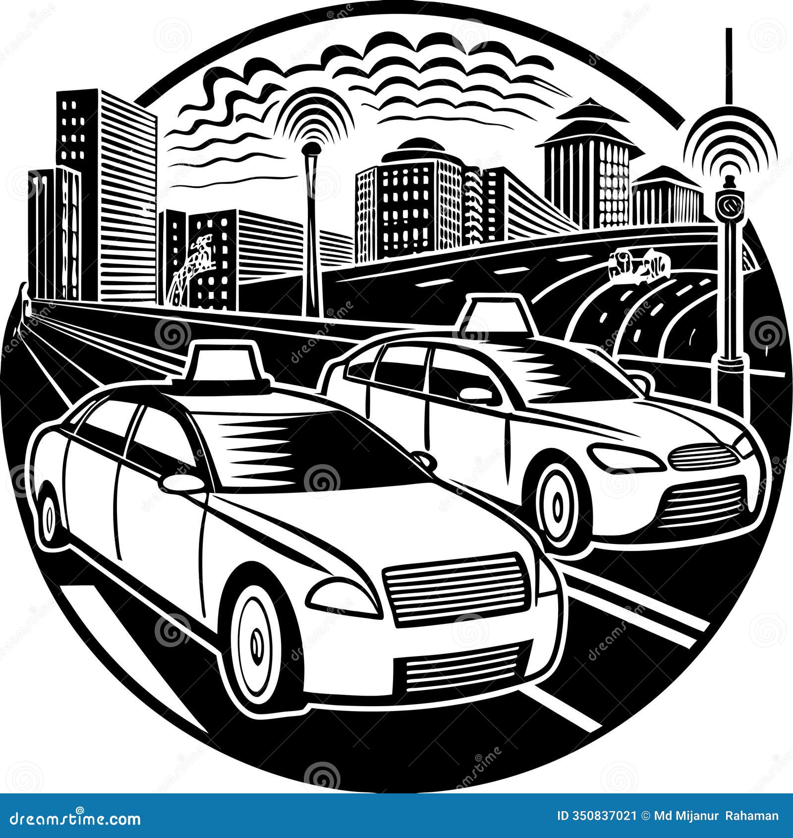 Evolution Of Transportation And Past, Present And Future Cars Outline ...